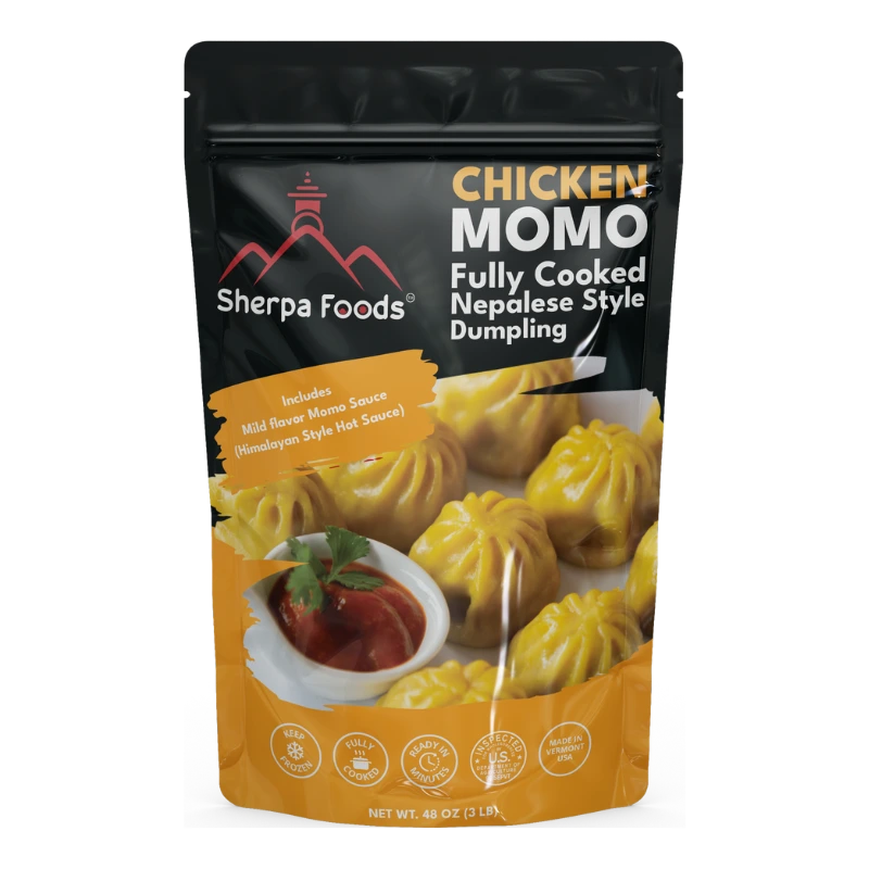 Frozen Chicken Momo – Sherpa Foods